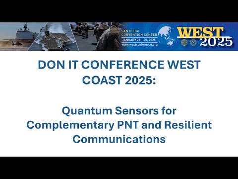 DON IT CTO - Quantum Sensors for Complementary PNT and Resilient Communications