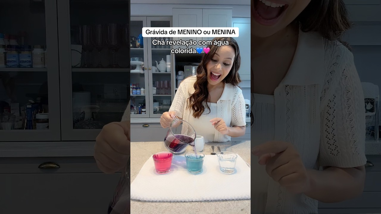 How to make the COLORED WATER gender reveal party?