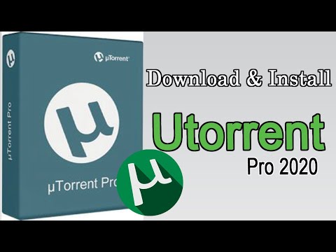 How To Free Download and Install Utorrent Pro 2020 For PC