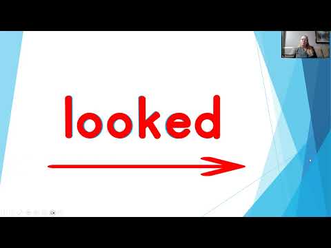 Read and Spell Sight Words -ed endings