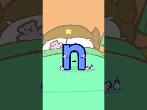 Meet the Letters "n" | Preschool Prep Company #shorts