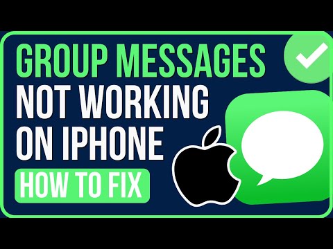 [FIXED] Group Messages Not Working on iPhone | Fix iPhone Group Messages Not Working