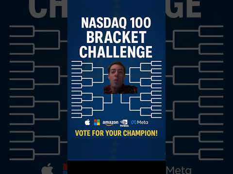 Nasdaq 100 Bracket challenge #investing #stocks #nasdaq #qqq