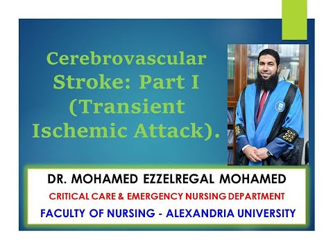 Stroke Part One Anatomy and TIA