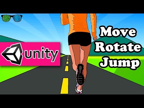 Learn Easiest way to Move Rotate and Jump Player in Unity 3d - Mind Luster