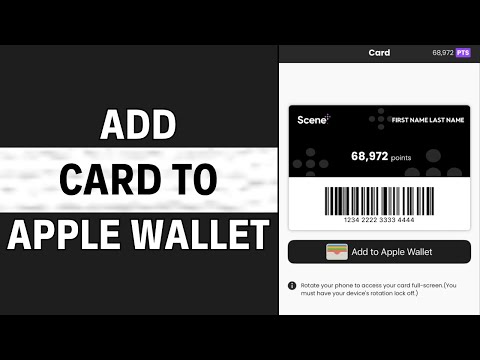 How to Add Scene Card to Apple Wallet (EASY)