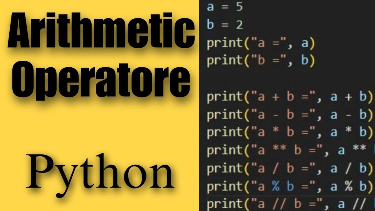 Python Arithmetic Operators: Mastering Arithmetic Operations in Python