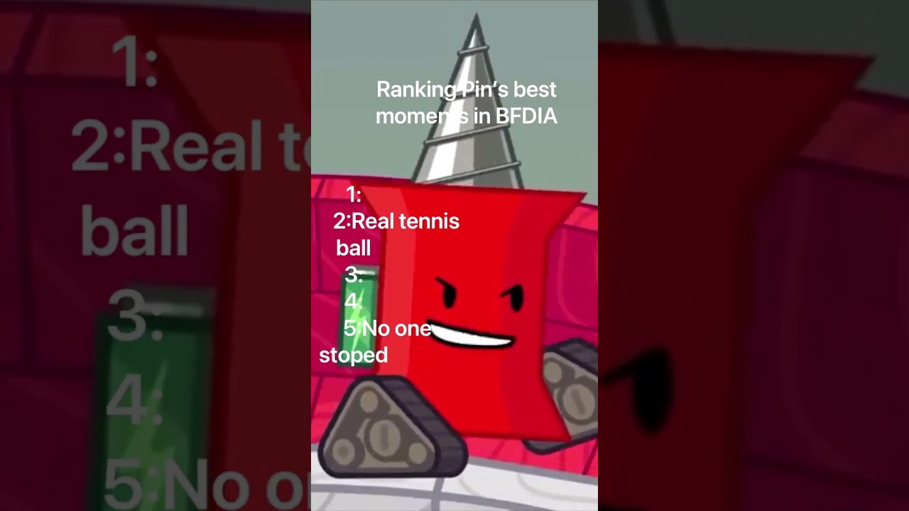 Pins best moments in BFDIA ( in my opinion)