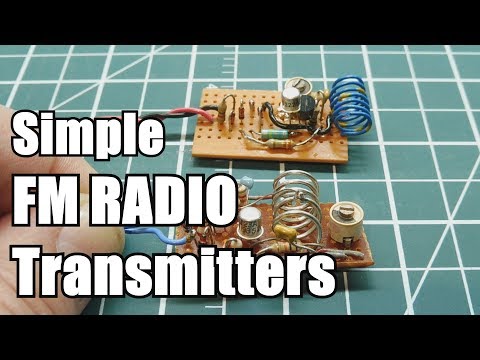 Simple FM Radio Transmitter Operation and Theory