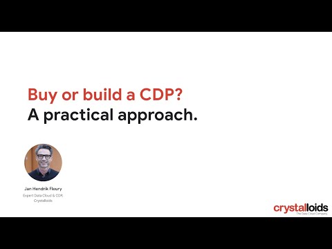 Buy or build a Customer Data Platform (CDP) with Google Cloud? - Jan Hendrik Fleury