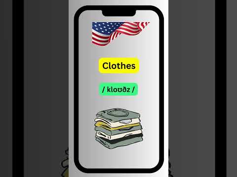 How to Pronounce Clothes in American Accent Correctly #americanaccent #americanpronounce