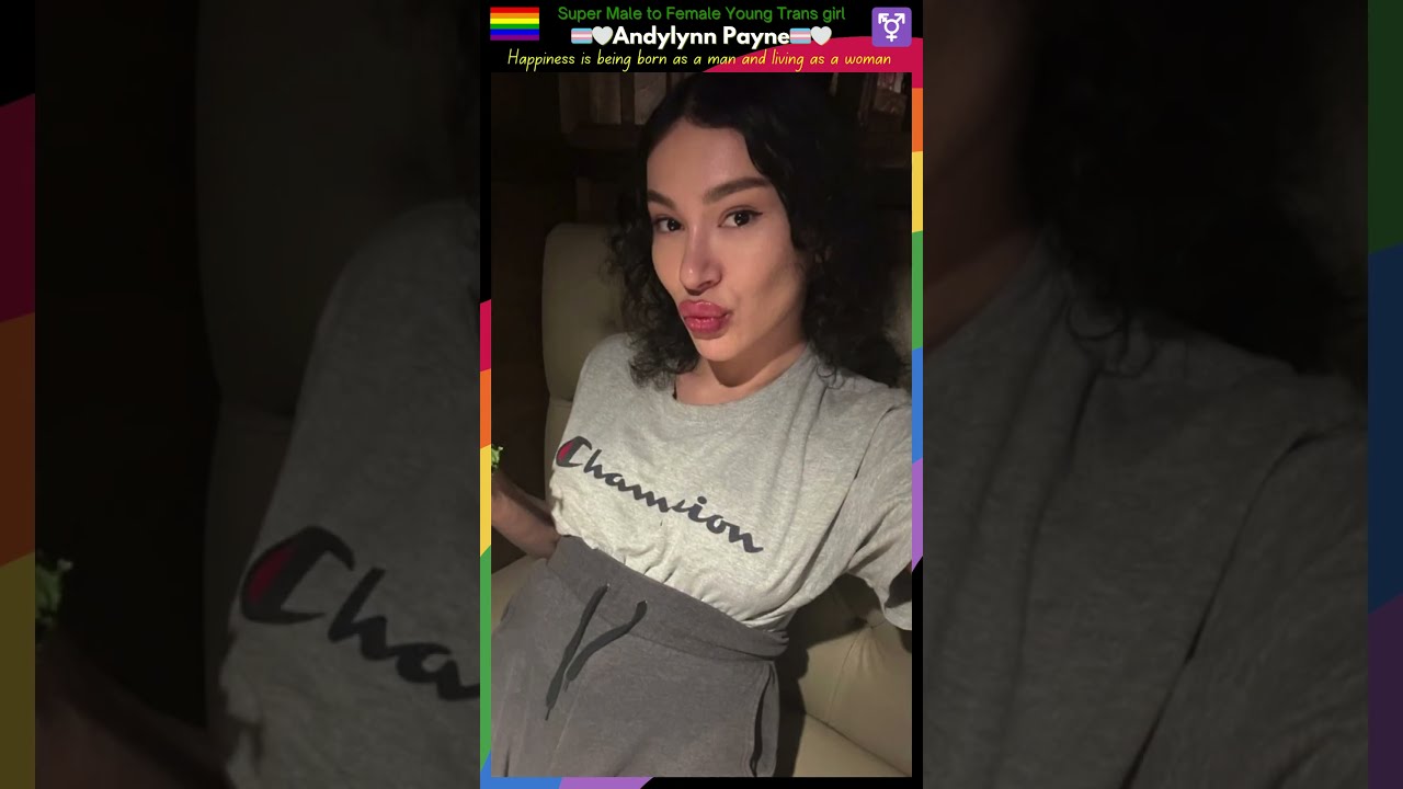 Male to Female Transgender woman Andylynn Payne #shorts #viralvideo #mts #transwomen