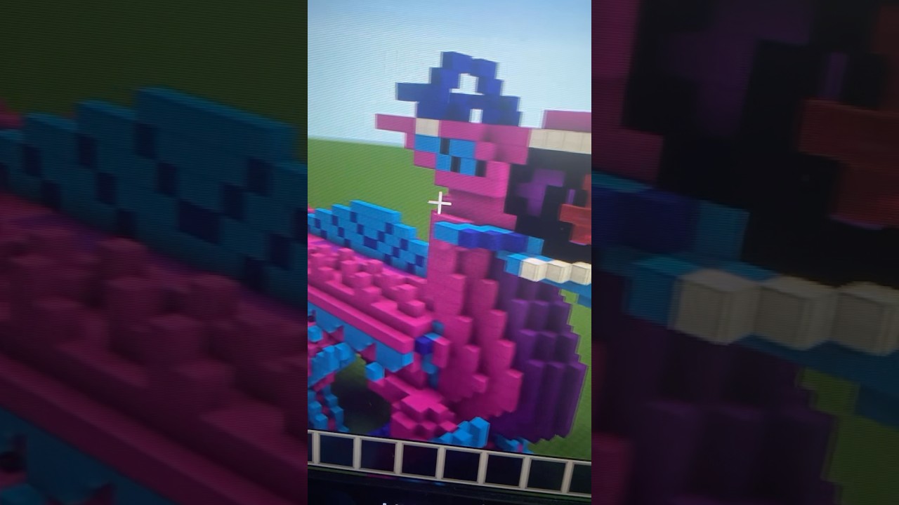 Building the prickle back in Minecraft