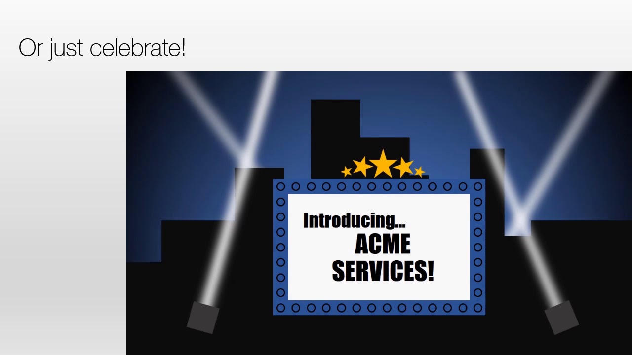 Let there be light - in PowerPoint