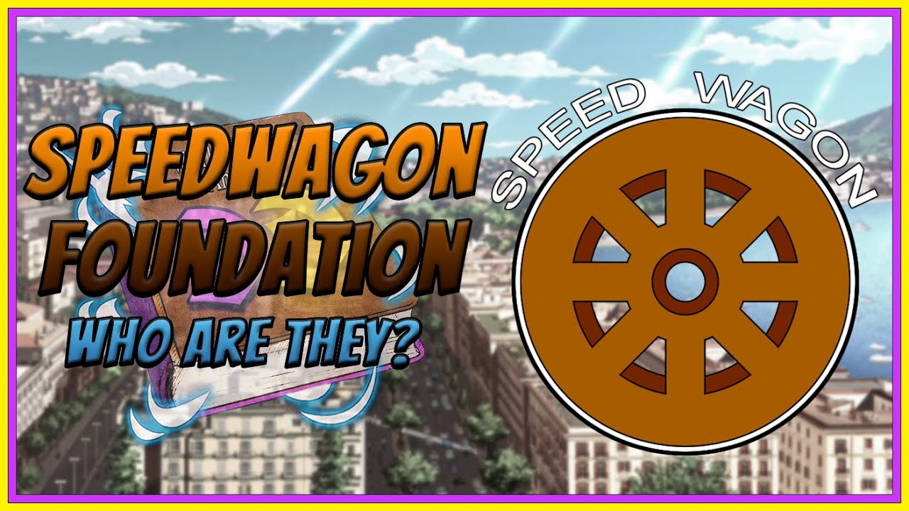 Speedwagon Explained | JoJo's Bizarre Adventure Deep Dive