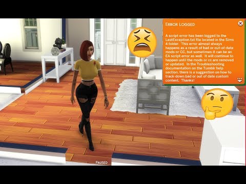 The Sims 4|Last Exception Files and You: How I Fixed My Game