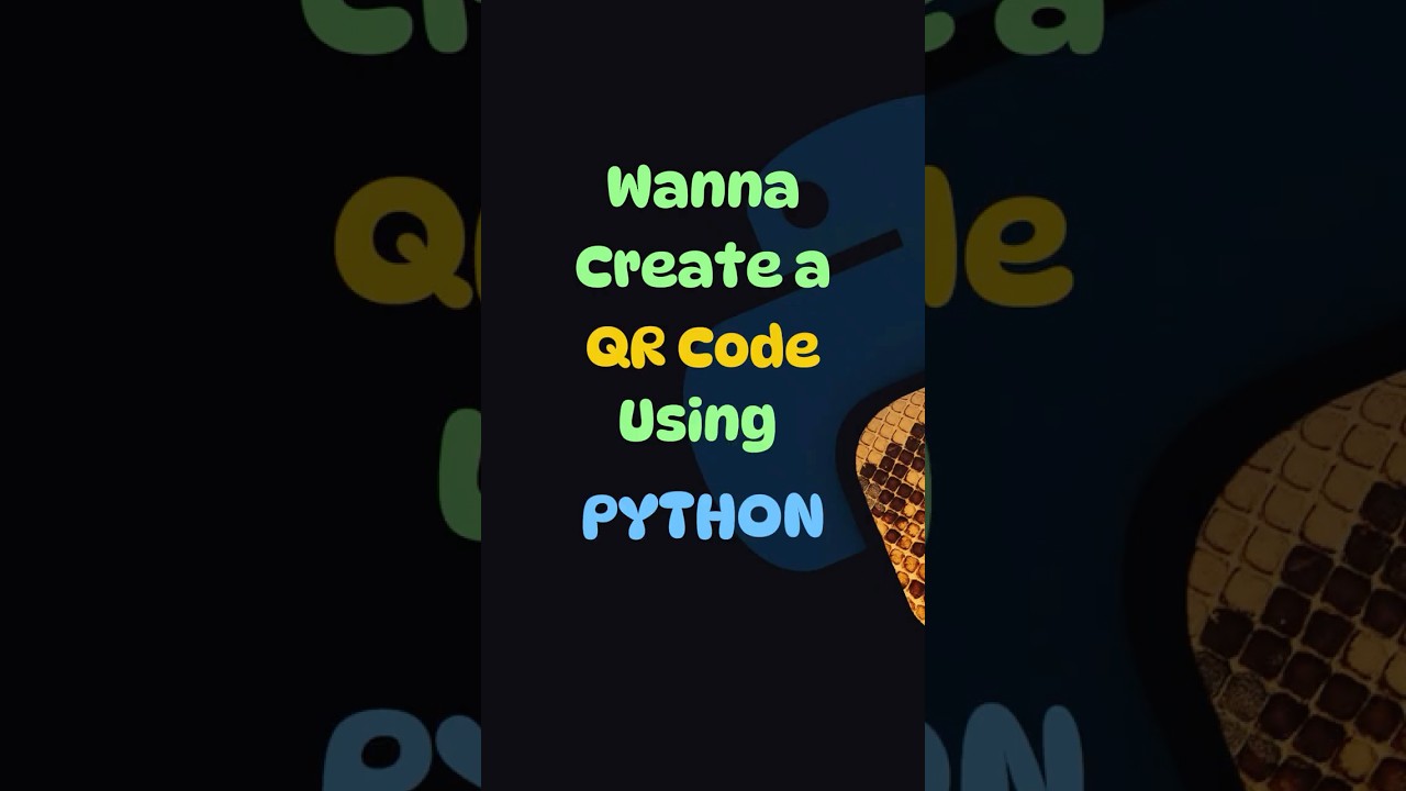 This Easy Python Hack Makes QR Codes Instantly!