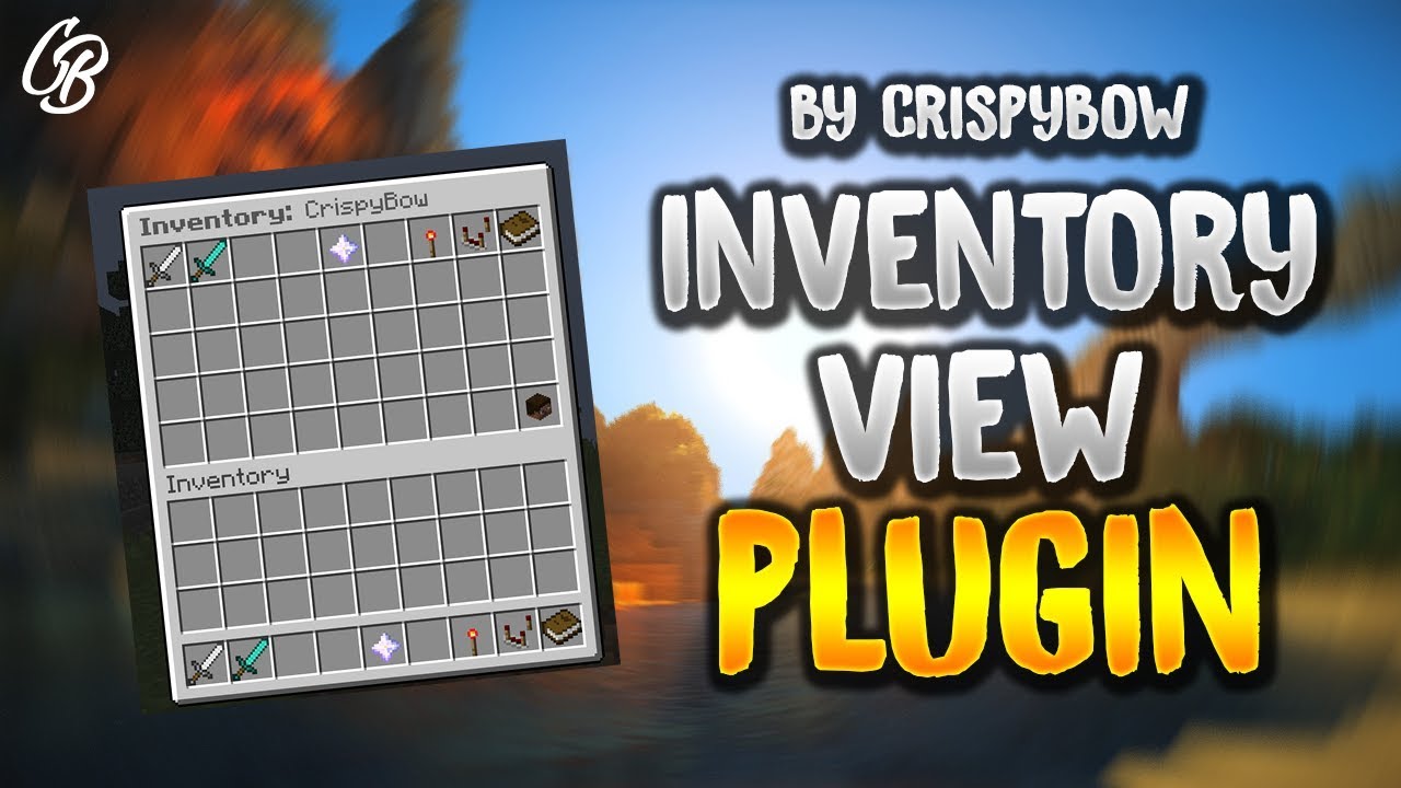 InventoryView Plugin 1.0 (Minecraft Plugin Tutorial)