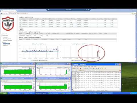 Radware DefenseFlow -- SDN Based DDoS Attack Defense Cyber Control Application