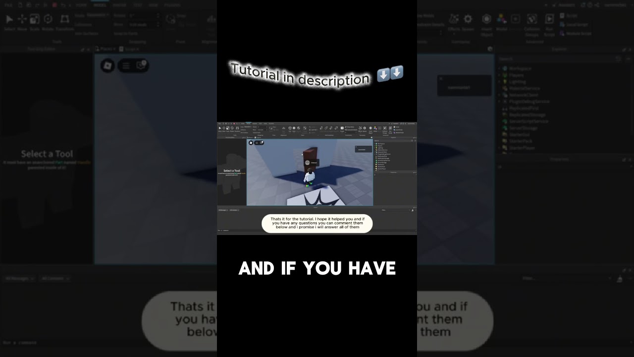 Door tutorial roblox studio #shorts #roblox #robloxstudio #scripting
