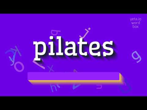 PILATES - HOW TO SAY PILATES?