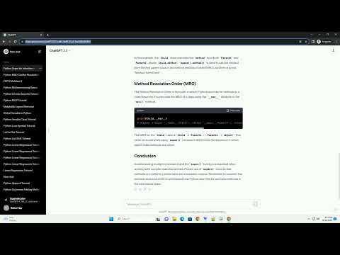 python multiple inheritance super