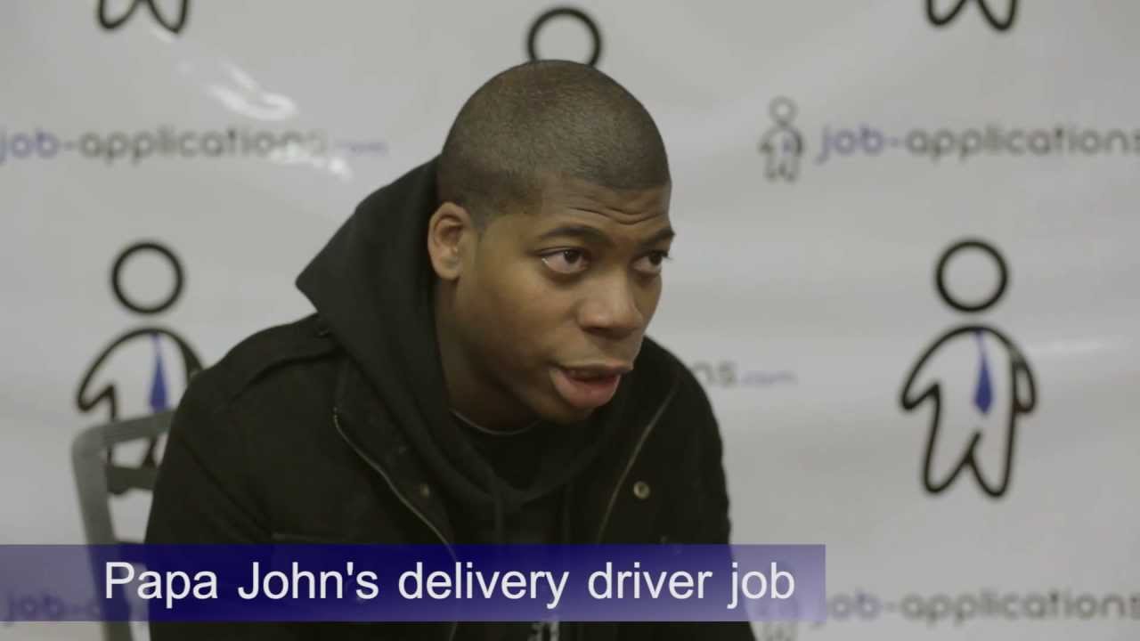 Papa John's Interview - Delivery Driver 2