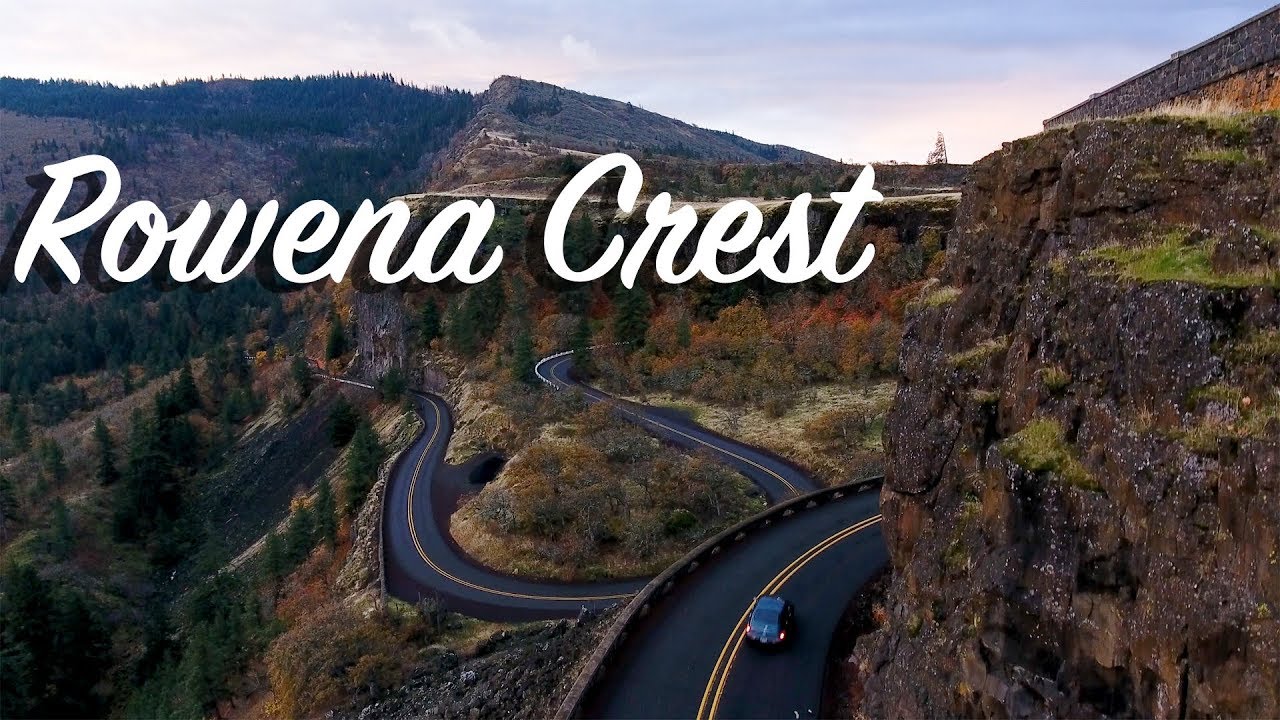 Rowena Crest Viewpoint - Drone Video