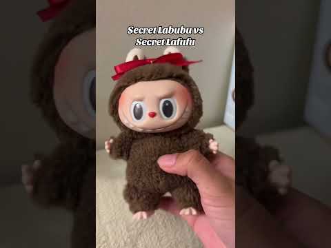 Secret Labubu vs Secret Lafufu #labubu #popmart #secret #lafufu
