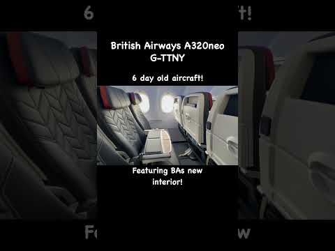 Brand New British Airways A320neo at Farnborough International Airshow - Featuring New Cabin Design!