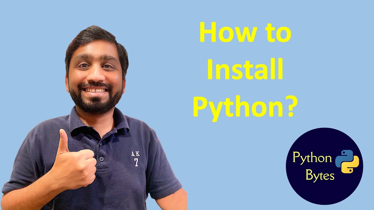 Video 3 | Install Python 3.10 | Python Bytes | Python Tutorial