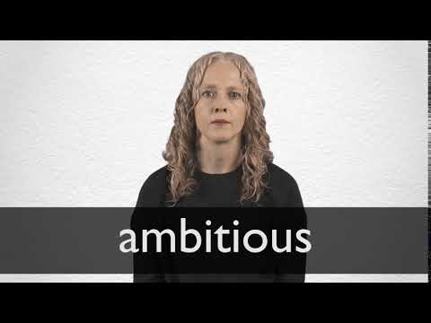 AMBITIOUS Synonyms | Collins English Thesaurus