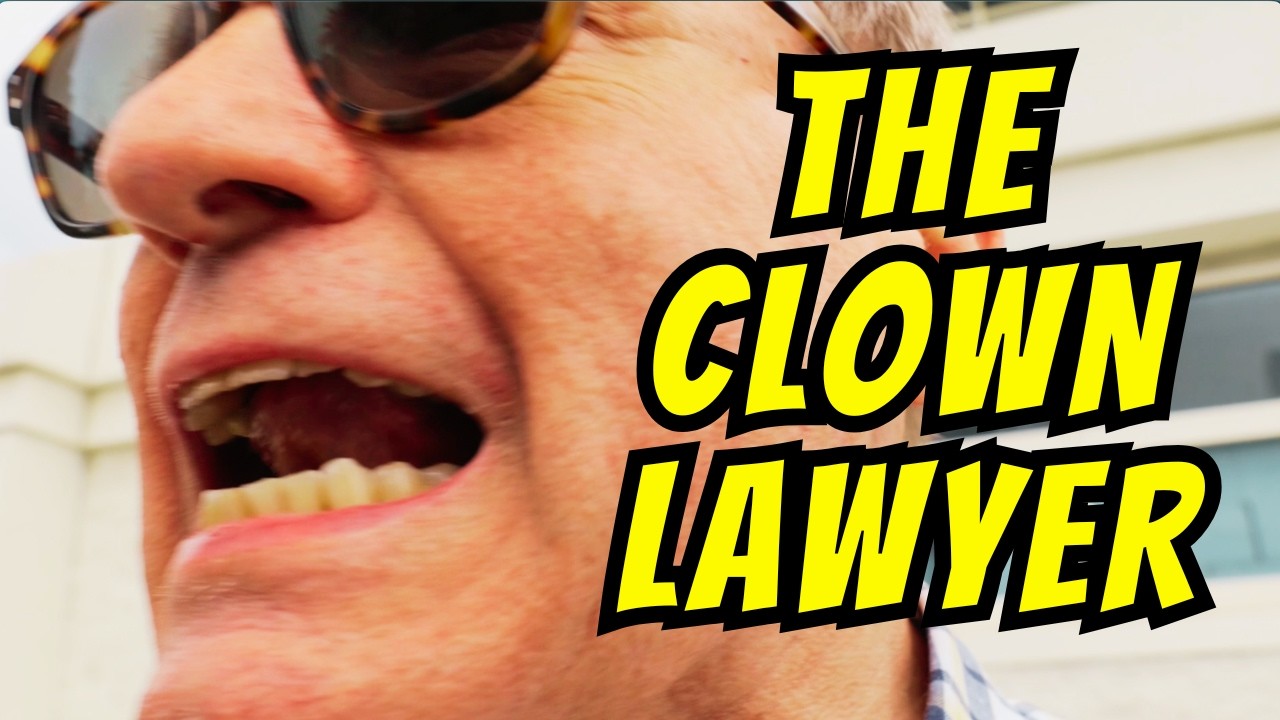 The Clown Lawyer  -  Freedom of the Press - First Amendment Audit