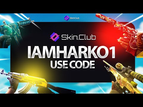 SkinClub Promo Code 2025 best bonus IAMHARKO1 | Free Cases and Skins!