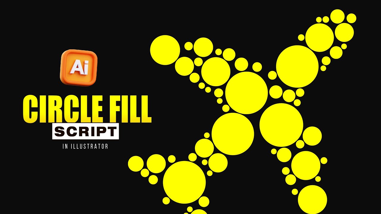 Circle Fill Script for Illustrator Users! | Free Scripts | Adobe Illustrator scripts
