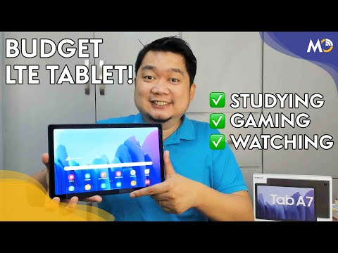 SAMSUNG GALAXY TAB A7 - ALL AROUND LTE TABLET! | MEGA ONE UNBOX