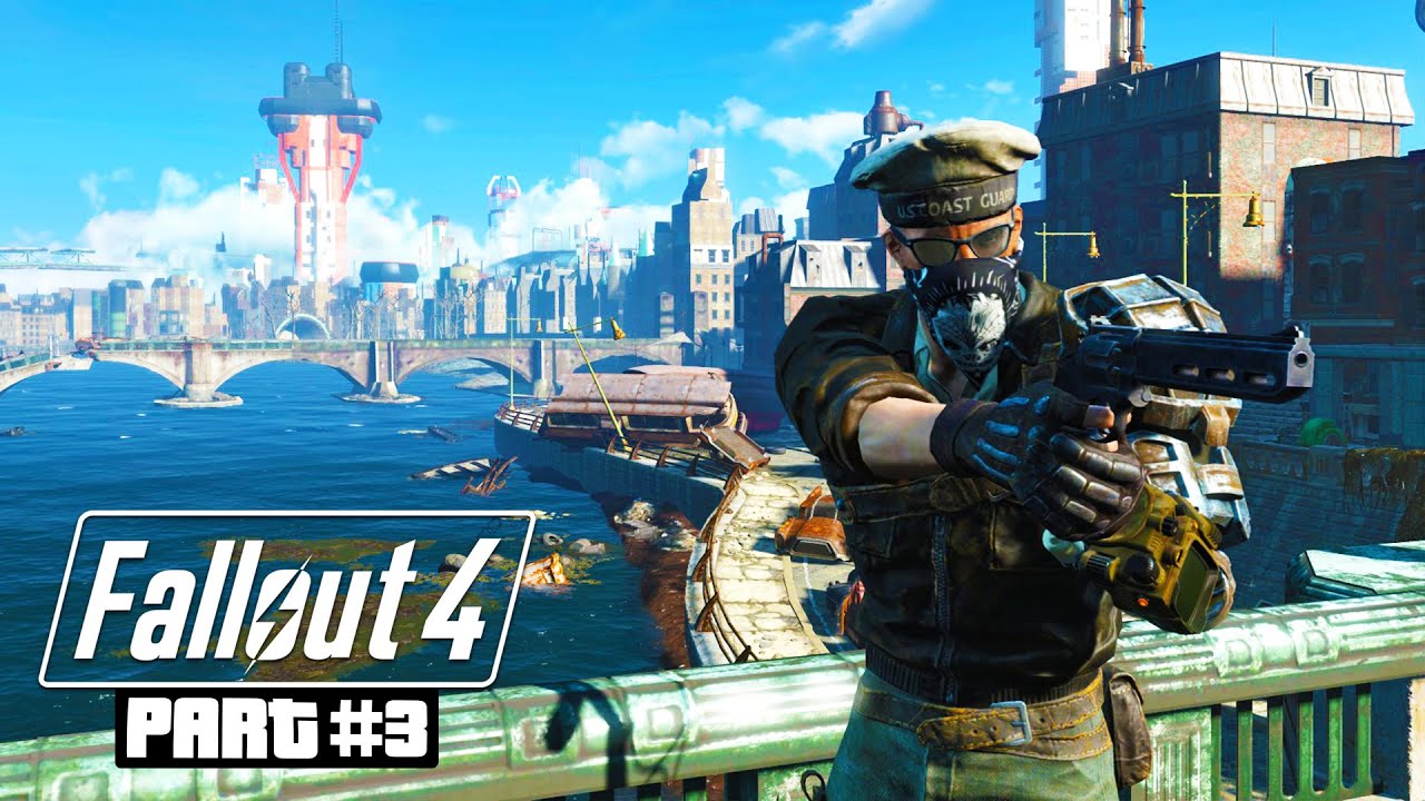 Fallout 4 Gameplay Walkthrough, Part 3 - SIDE QUESTS & LEVELING UP!!! (Fallout 4 PC Ultra Gameplay)
