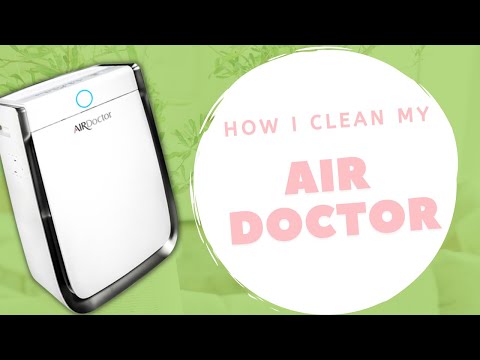 How to clean your AirDoctor air purifier system