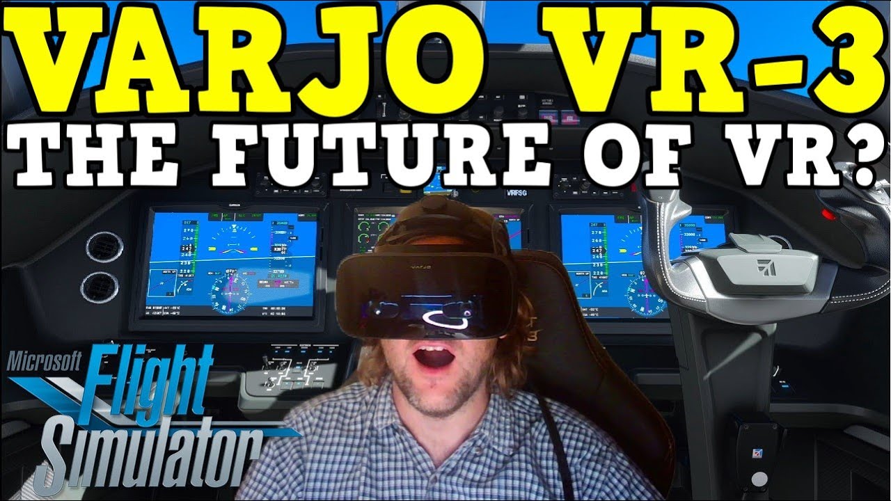 VARJO VR-3 RAW REACTION: HUMAN EYE VR CLARITY!