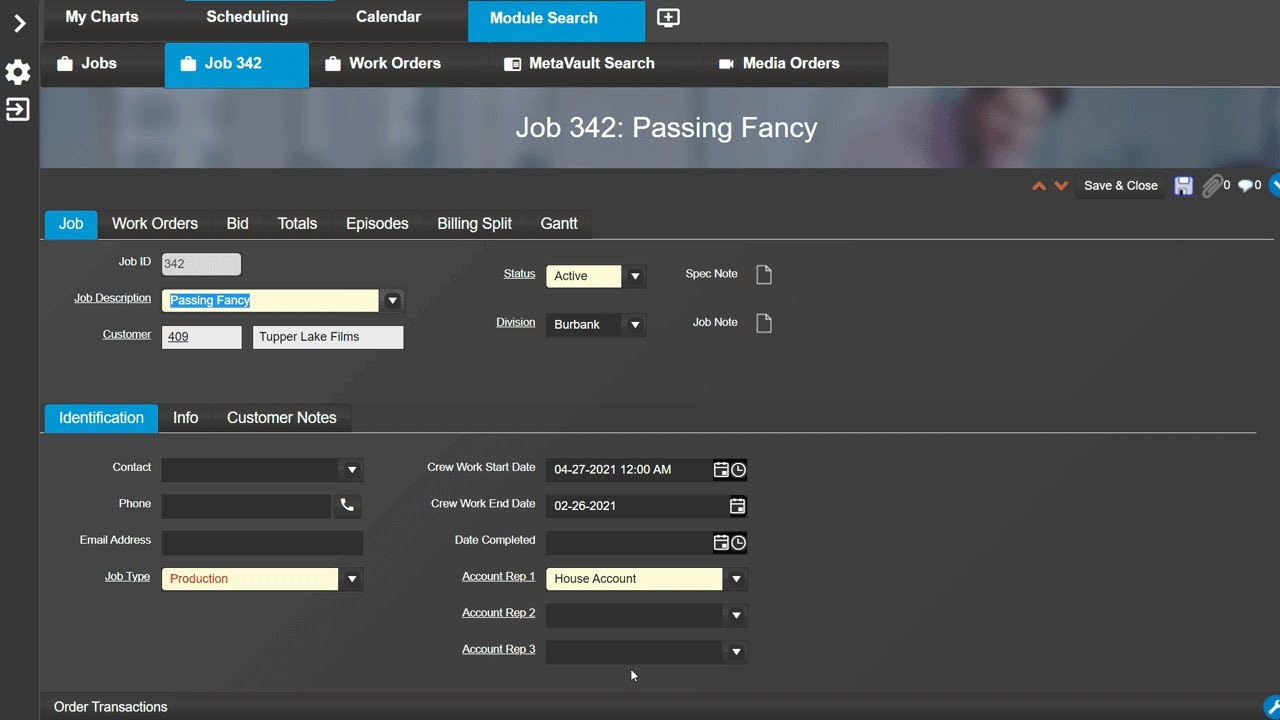 Dropdown Standard Reference