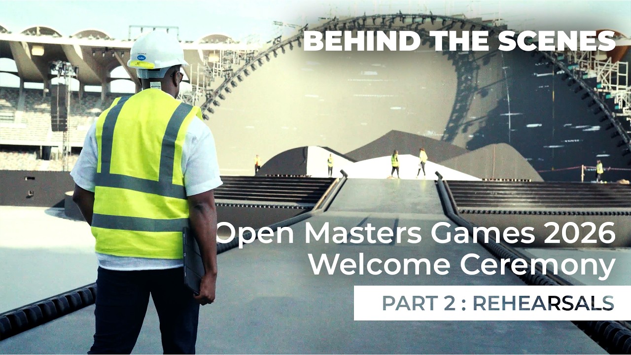 Open Masters Games Abu Dhabi 2026 Welcome Ceremony | Behind The Scenes | Part 2