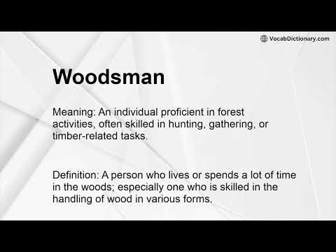 Woodsman Meaning