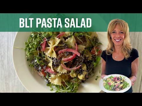 Vegan BLT Pasta Salad | Kathy's Vegan Kitchen