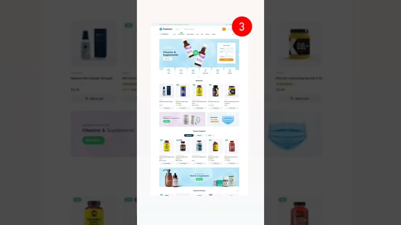 Propharm - Pharmacy & Medical WordPress WooCommerce Theme
