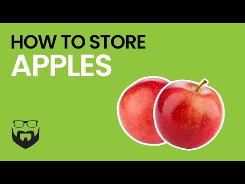 How to Store Apples