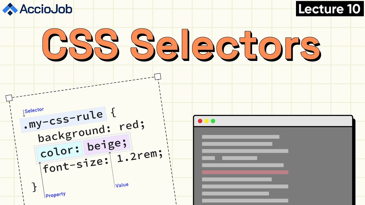 CSS Selectors | Tutorial for Beginners | Lecture 10