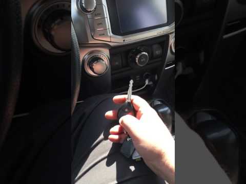 How to Roll Down Window With Keyfob Toyota 4Runner 5th Gen Programming