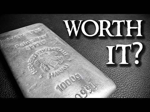 Should YOU Be Stacking 1 Kilo Silver Bars?