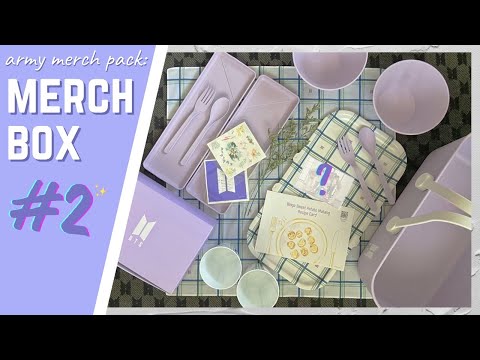 bts army membership merch pack: merch box #2 unboxing 📦✨〰️ all things kyot 🤍