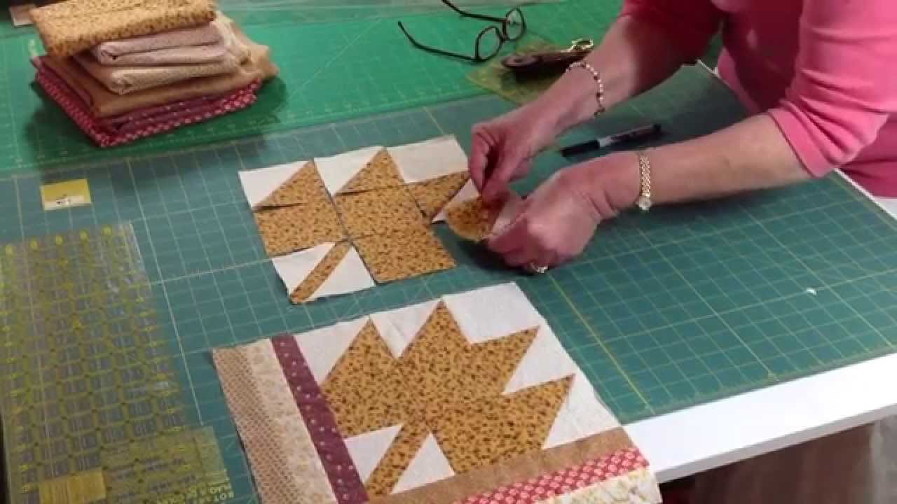 Easy Maple Leaf Quilt Block